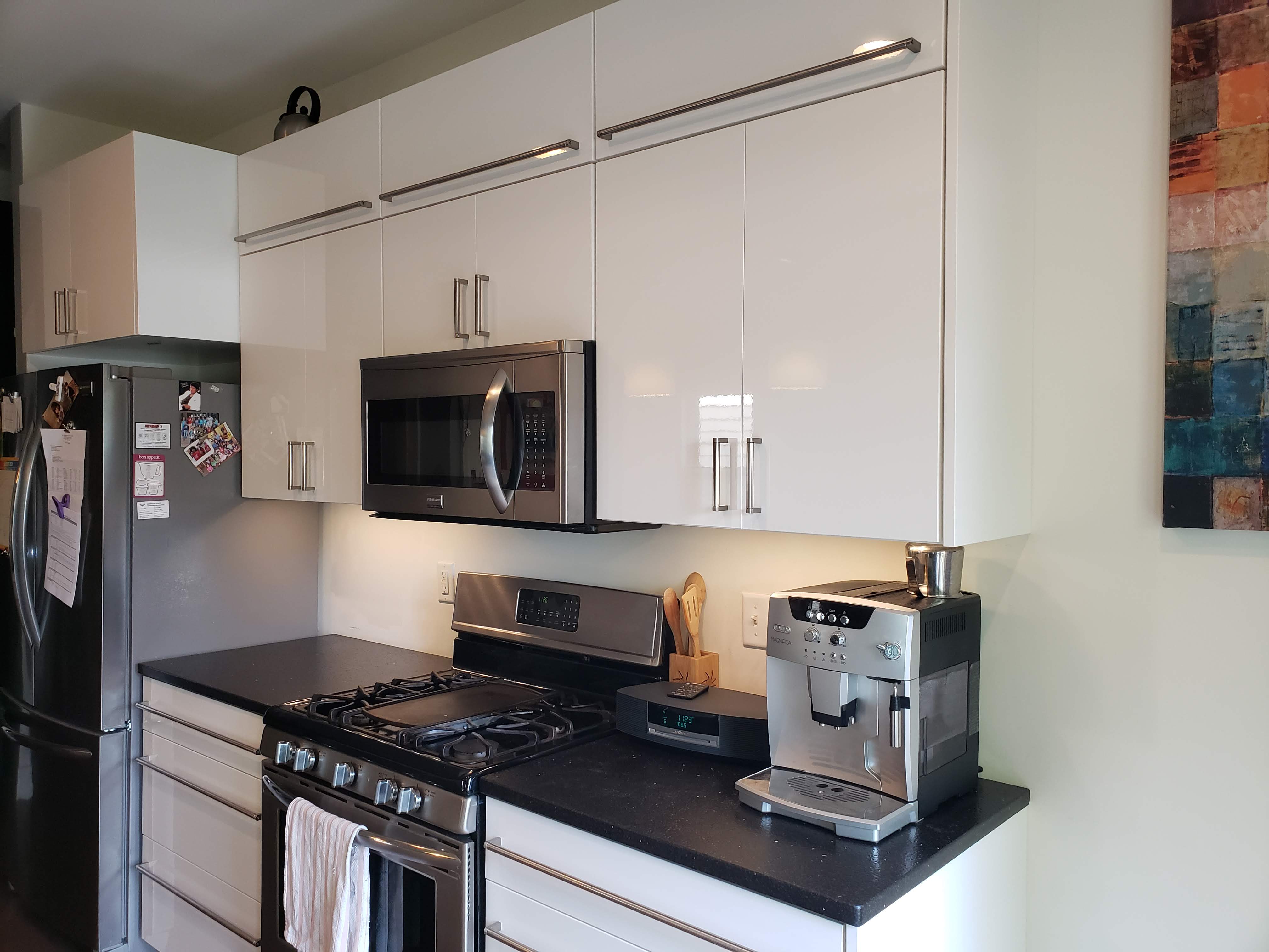High Gloss, Modern, Slab Door, Slab End Panels - South City, MO